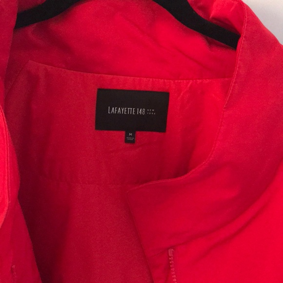 Lafayette 148 New York | Jackets & Coats | Red Bubble Rain Jacket ...